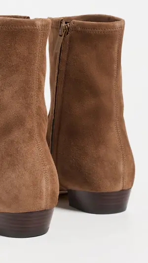 Veronica Beard Glinda Suede Booties
