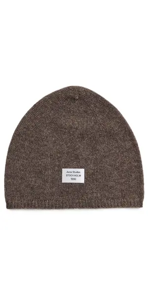 Acne Studios Cashmere Kassias Beanie - Walnut Brown
