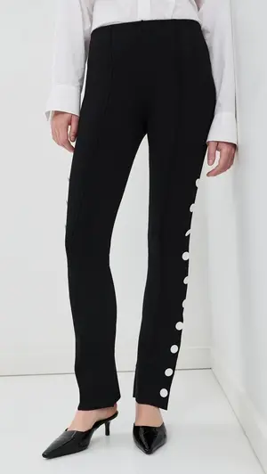 Proenza Schouler Martina Pants In Compact Stretch Viscose