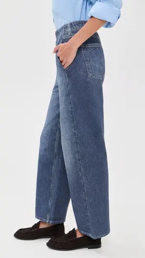 Rag & Bone Miramar Ankle Pull On Wide Leg Pants
