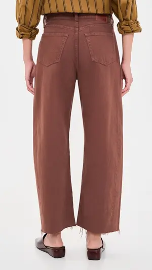 Ag Hattie Crop Barrel Jeans