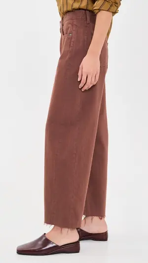 Ag Hattie Crop Barrel Jeans