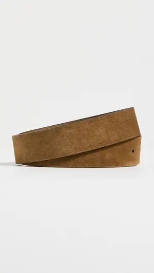 Madewell Oval Plaque Buckle Belt - Forage