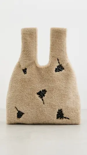 Simone Rocha Faux Fur Shopper Bag