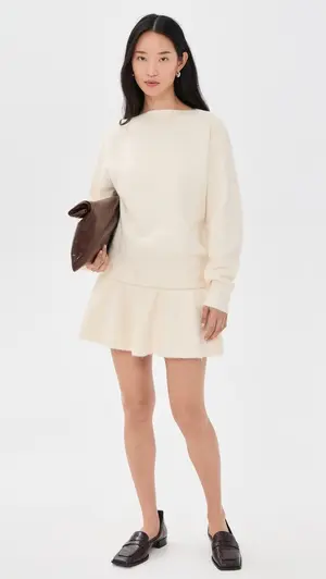 Source Unknown Corinth Peplum Sweater