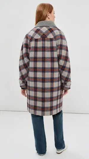 Veronica Beard Laurent Dickey Collared Coat
