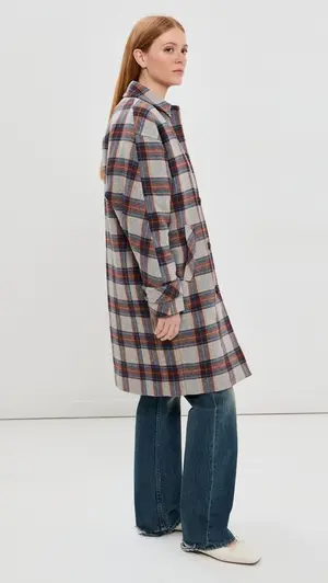 Veronica Beard Laurent Dickey Collared Coat