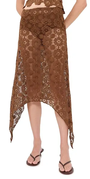 Lioness Trophy Midi Skirt