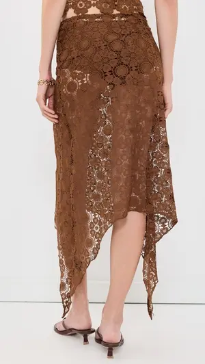 Lioness Trophy Midi Skirt