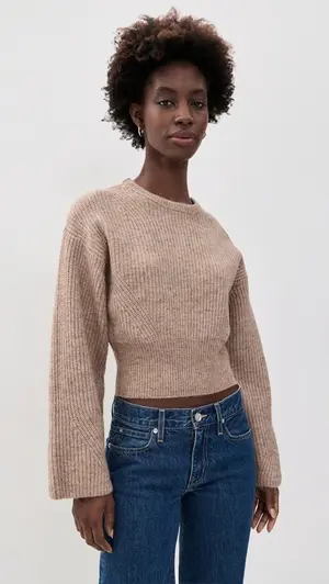 Good American The Chunky Knit Sweater