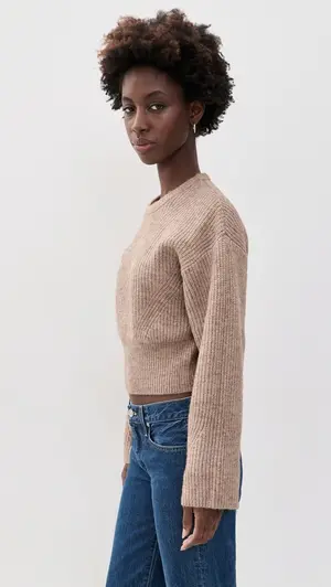 Good American The Chunky Knit Sweater