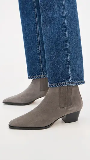 AeydĒ Agata Suede Ankle Boots