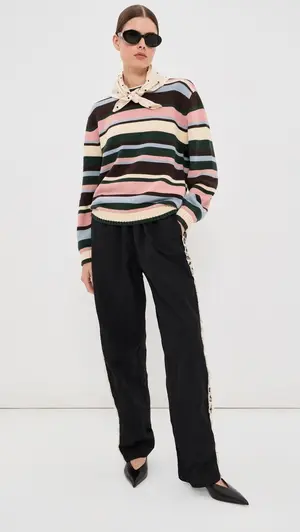 TANNER FLETCHER Millhouse Striped Sweater