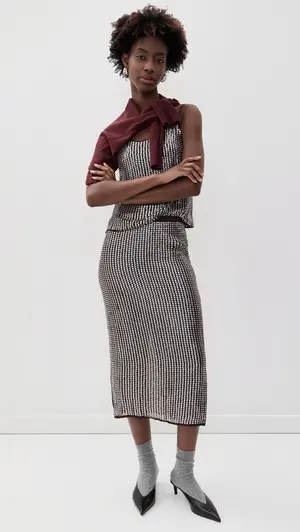 Rag & Bone Lili Sequined Skirt