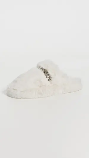 Free People First Frost Faux Fur Slippers