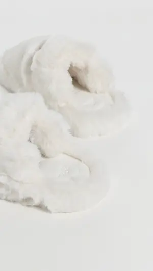 Free People First Frost Faux Fur Slippers