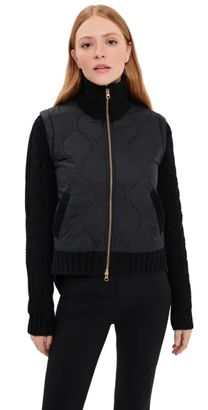 Veronica Beard Patra Mixed Media Jacket