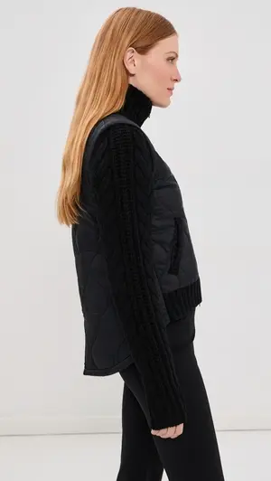 Veronica Beard Patra Mixed Media Jacket