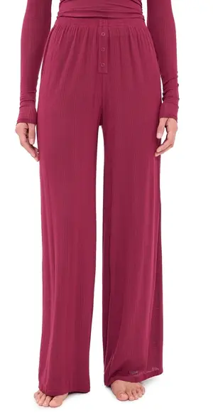 NEGATIVE Whipped Track Pant - Cassis