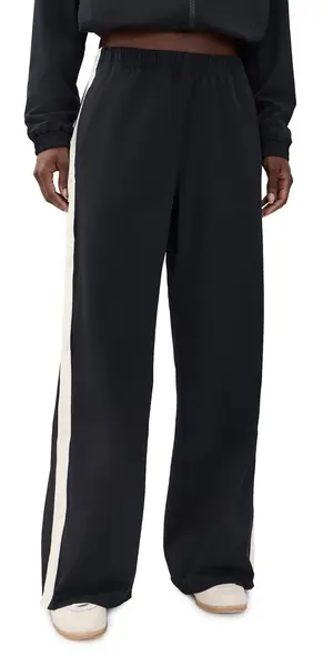 Splits59 Jordan Nylon Twill Tearaway Pants - Black/creme
