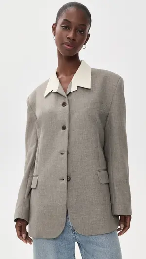 Source Unknown Suki Collar Blazer