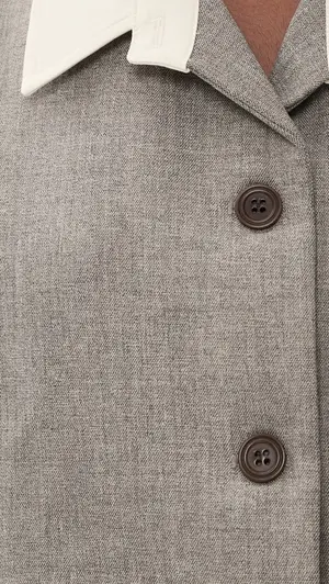 Source Unknown Suki Collar Blazer