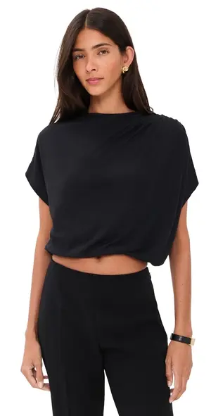 LA LIGNE Milla Top - Black