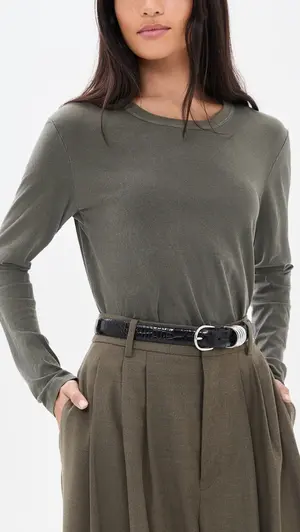 Anderson's Faux Croc Leather Belt