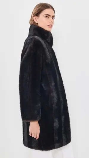 Apparis Blair Shaved Mink Coat
