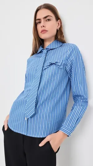 Sandy Liang Gemma Button Down Shirt