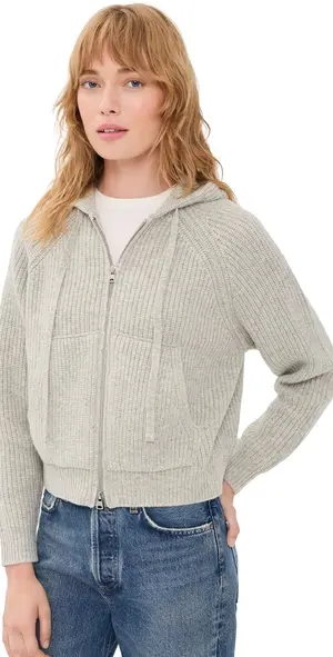 DUNST Hooded Knit Cardigan