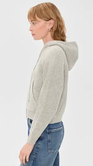 DUNST Hooded Knit Cardigan