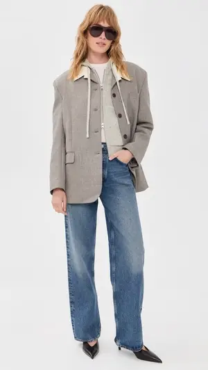 DUNST Hooded Knit Cardigan