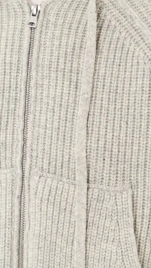 DUNST Hooded Knit Cardigan