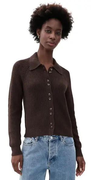Marine Layer Robin Collared Knit Cardigan