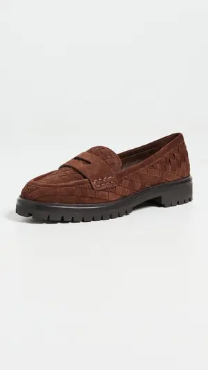 LOEFFLER RANDALL Rina Lug Sole Loafers