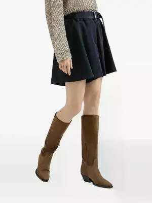 Brunello Cucinelli Monili Chevron Shorts