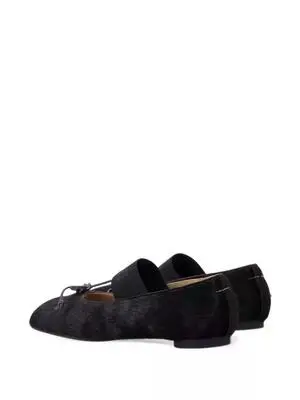 MAISON MARGIELA Anatomic Numeric Elasticated-strap Ballet Flats