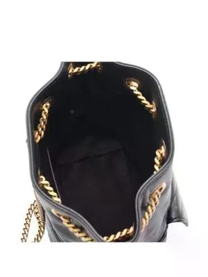 Saint Laurent 2020s Joe Quilted Bucket Mini Bag