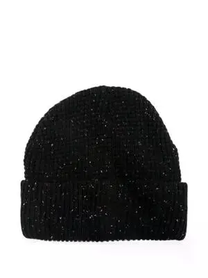 Oakley Ellipse Flecked Logo-patch Beanie Hat