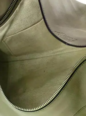 Loewe Puzzle Leather Hobo Bag - Green