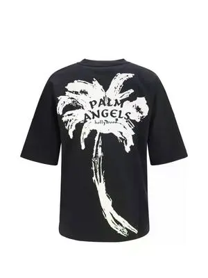 Palm Angels Logo-print Palm-tree T-shirt