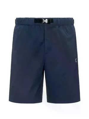 K-WAY Bourrier Logo Patch Shorts - Blue