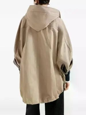 Brunello Cucinelli Monili Hooded Coat