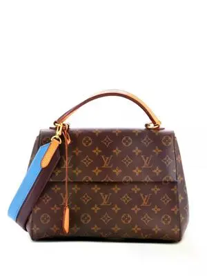 LOUIS VUITTON Monogram Canvas Cluny Mm Bag - Brown