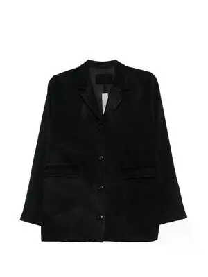 PRIVATE 0204 Cashmere Notch-lapel Jacket - Black