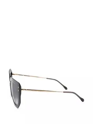 Isabel Marant Geometric-frame Sunglasses - Black