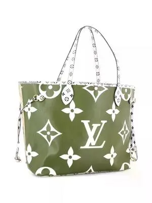 LOUIS VUITTON Neverfull Nm Limited Edition Colored Monogram Giant Mm Tote Bag - Green