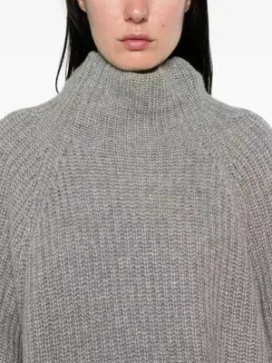 EMERSON RENALDI Ribbed-knit Raglan-sleeve Sweater