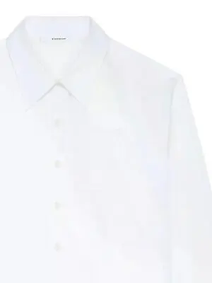 Givenchy Embroidered Logo Poplin Shirt